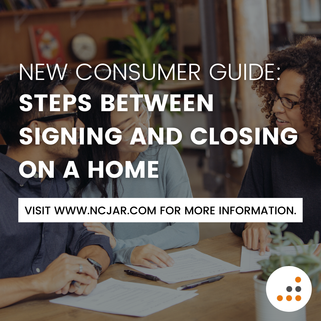 New Consumer Guide: Steps between Signing and Closing a Home - North Central Jersey Association ...